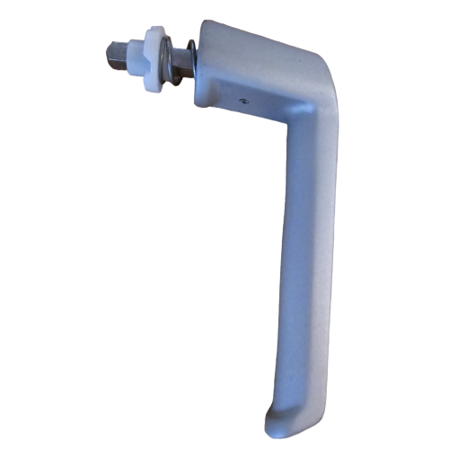 Schuco 234004 Non Locking Window Handle, Silver