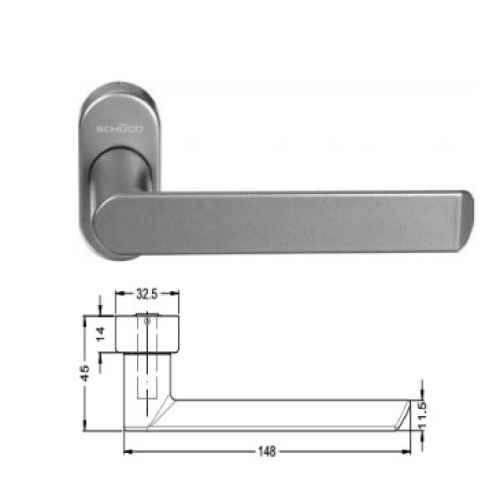 Schuco 240729 Door Handle